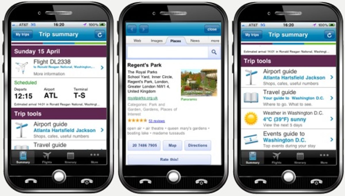 Travelport debuts ViewTrip mobile trip management tool in UK, global ...