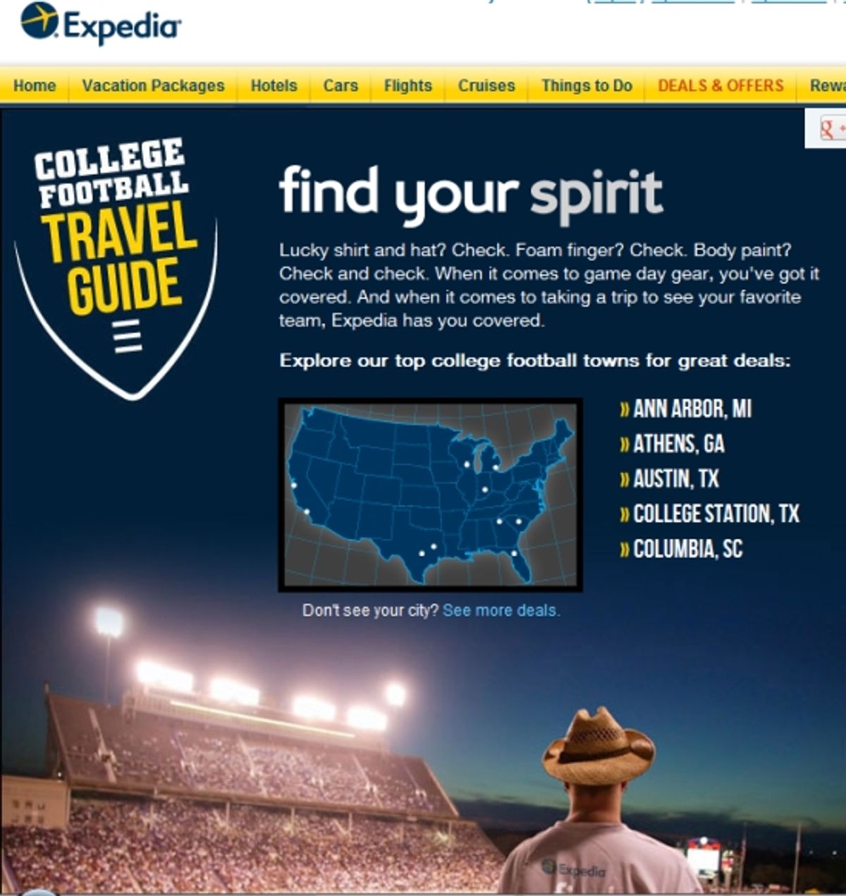 Expedia heads back to school with US college football campaign, Dublin ...