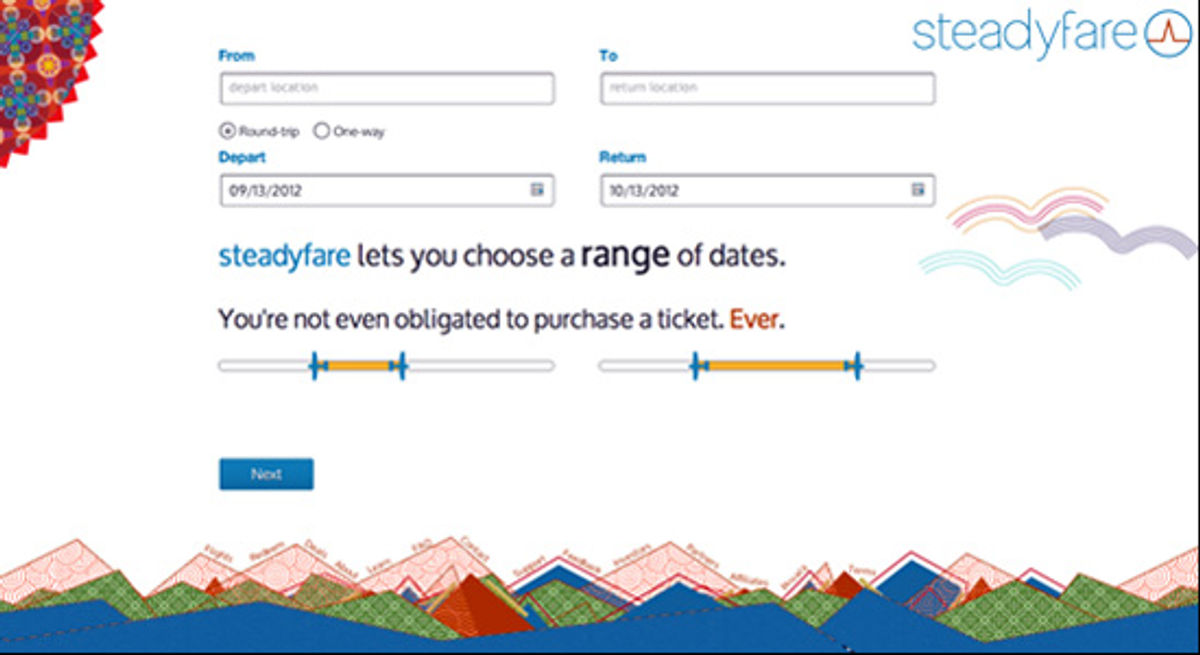 SteadyFare sells airline ticket price guarantees, like a next ...