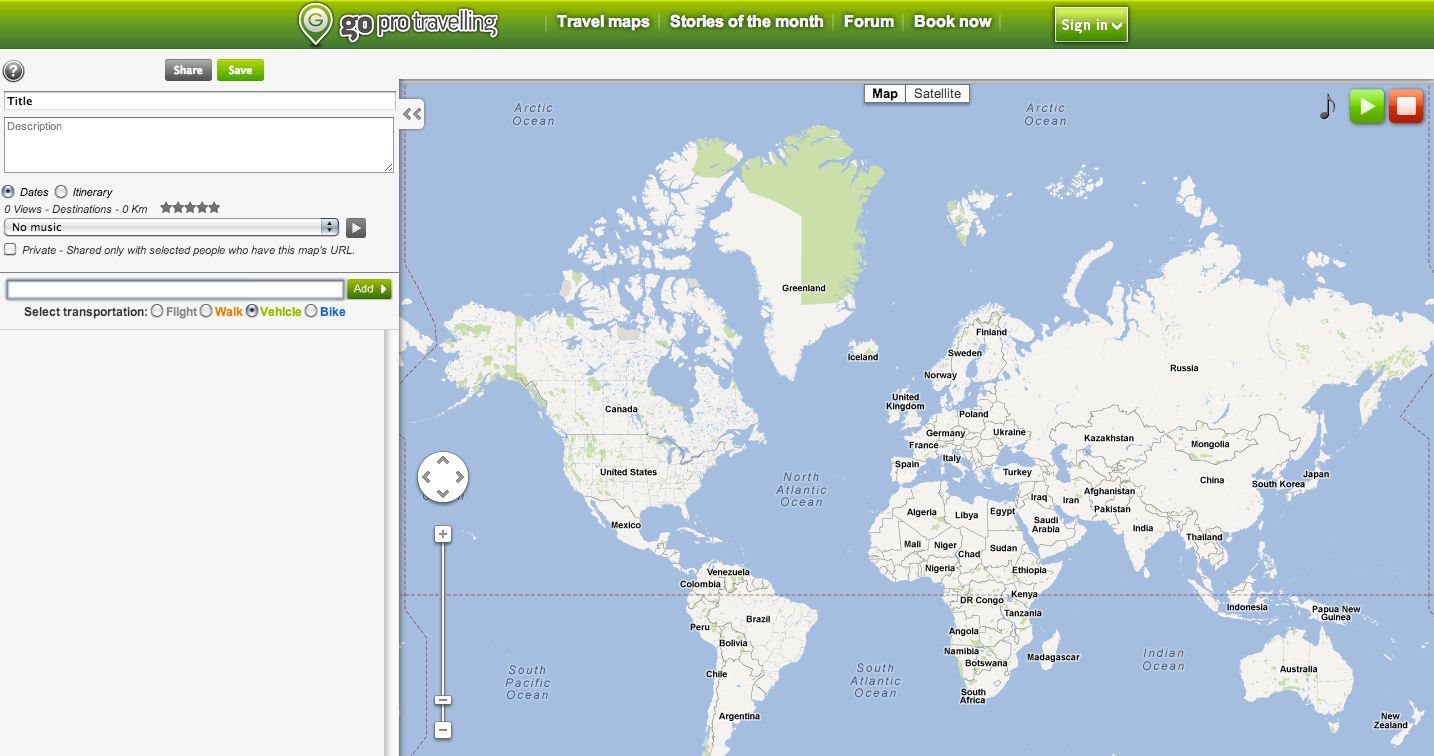 Quirky travel mapping application allows travelers to visualize trip ...