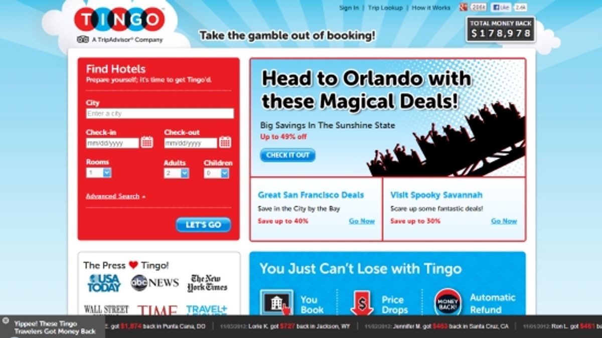 Is there something in the Tingo concept for tour operations, rail and ...