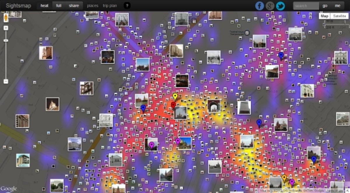Planning trips with heatmaps based on photos | PhocusWire