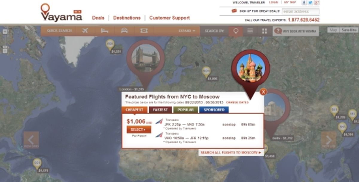 Vayama pushes ahead with Amadeus search tech, explores marketing ...