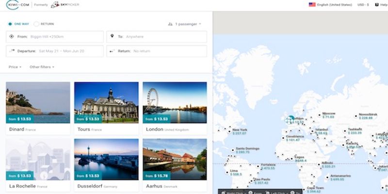 Skypicker becomes Kiwi, sees growth via direct route | PhocusWire