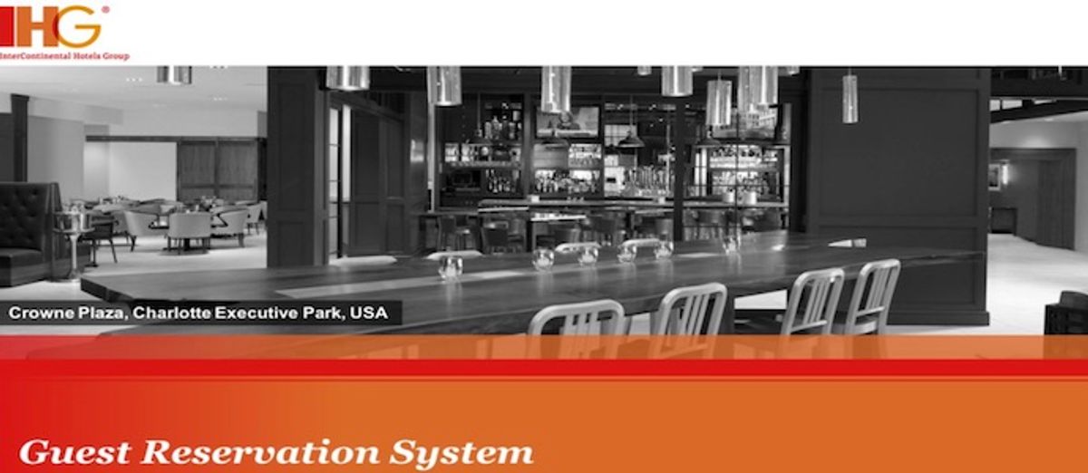 IHG reservation system advances with direct business firmly on the ...