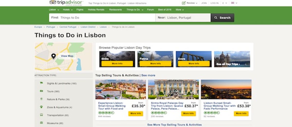 TripAdvisor offers attractions content for partners | PhocusWire