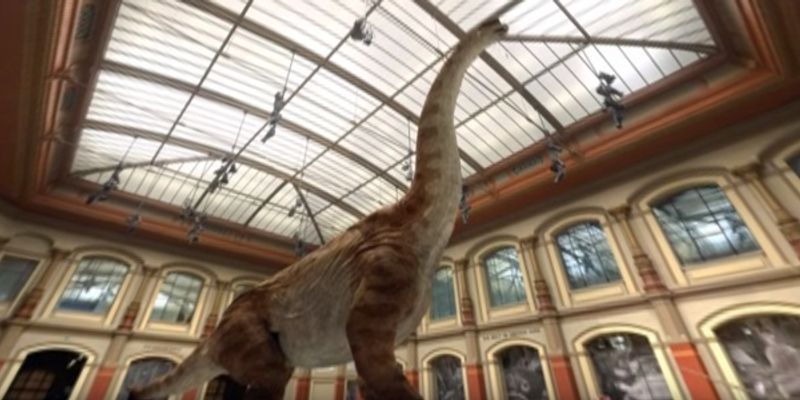 Google brings tourist attraction to life with virtual reality dinosaurs ...