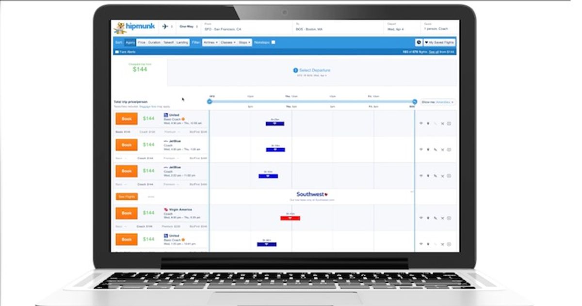 Hipmunk enhances flight search with features to make comparison easier ...