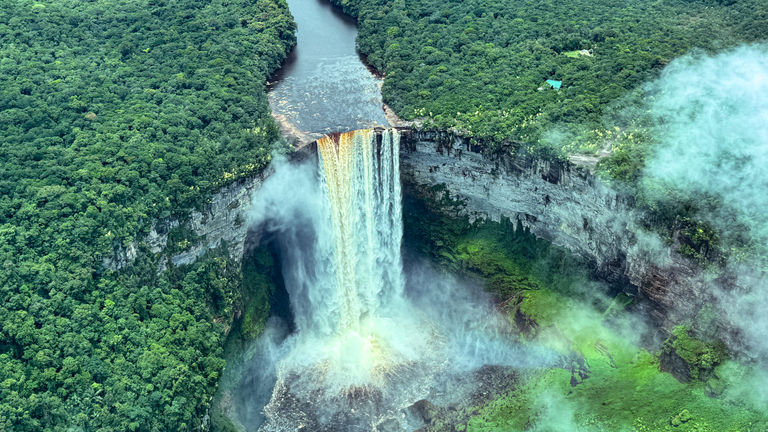 guyana human features