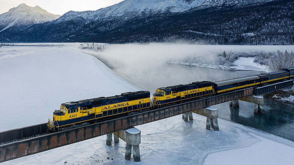 Alaska Railroad's Aurora Winter Train Offers a Taste of Authentic ...
