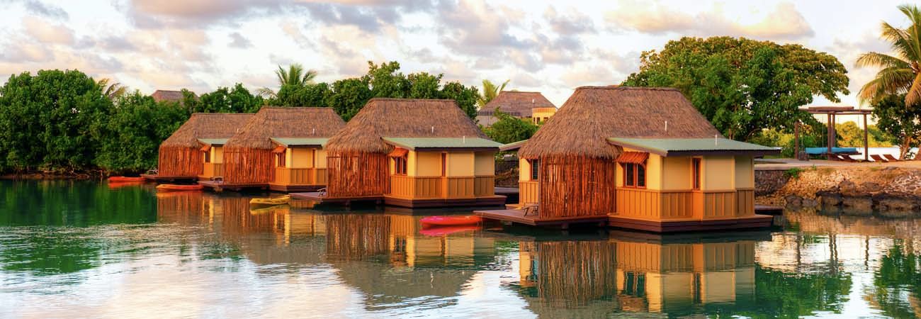 Unwind in Koro Sun Resort's 'Floating Bures' | TravelAge West