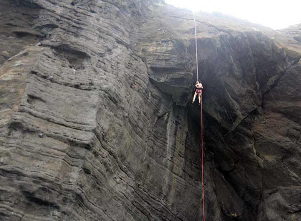 Rappelling Into a Pirate’s Cave | TravelAge West