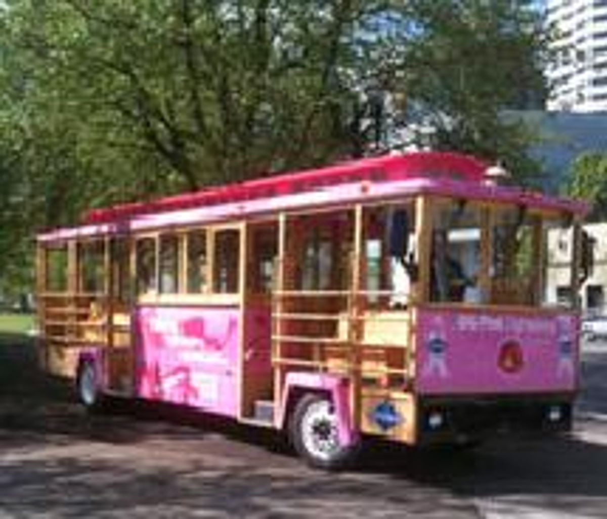 Sightsee Portland On A Big Pink Trolley | TravelAge West