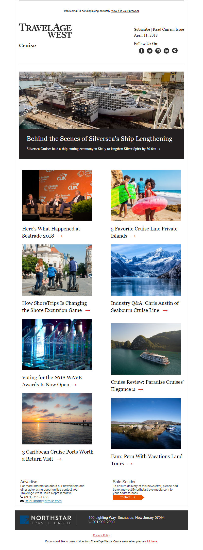 Newsletters | TravelAge West