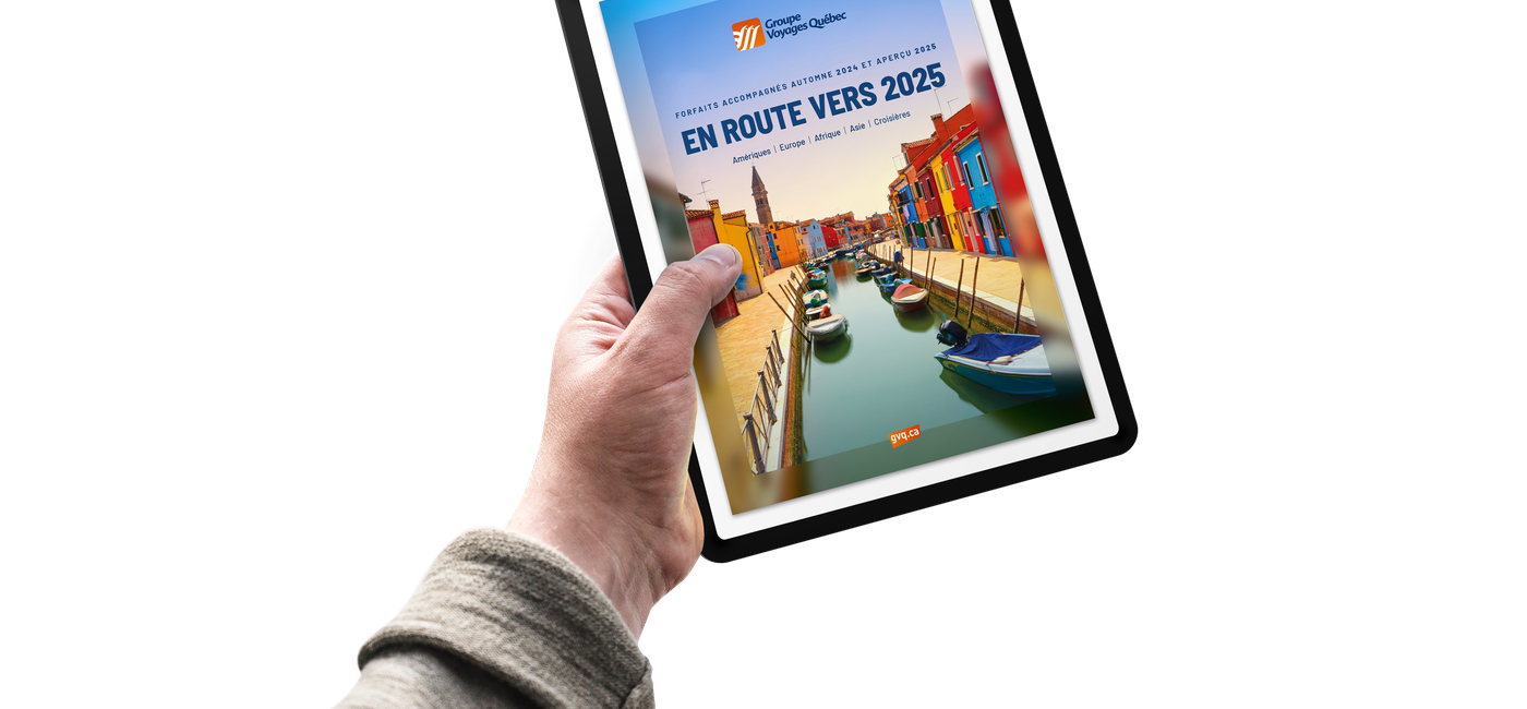 Groupe Voyages Québec dévoile une nouvelle brochure pour compléter son ...