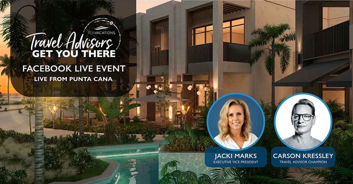 ALG Vacations Hosting Special Facebook Live Event With Insights ...