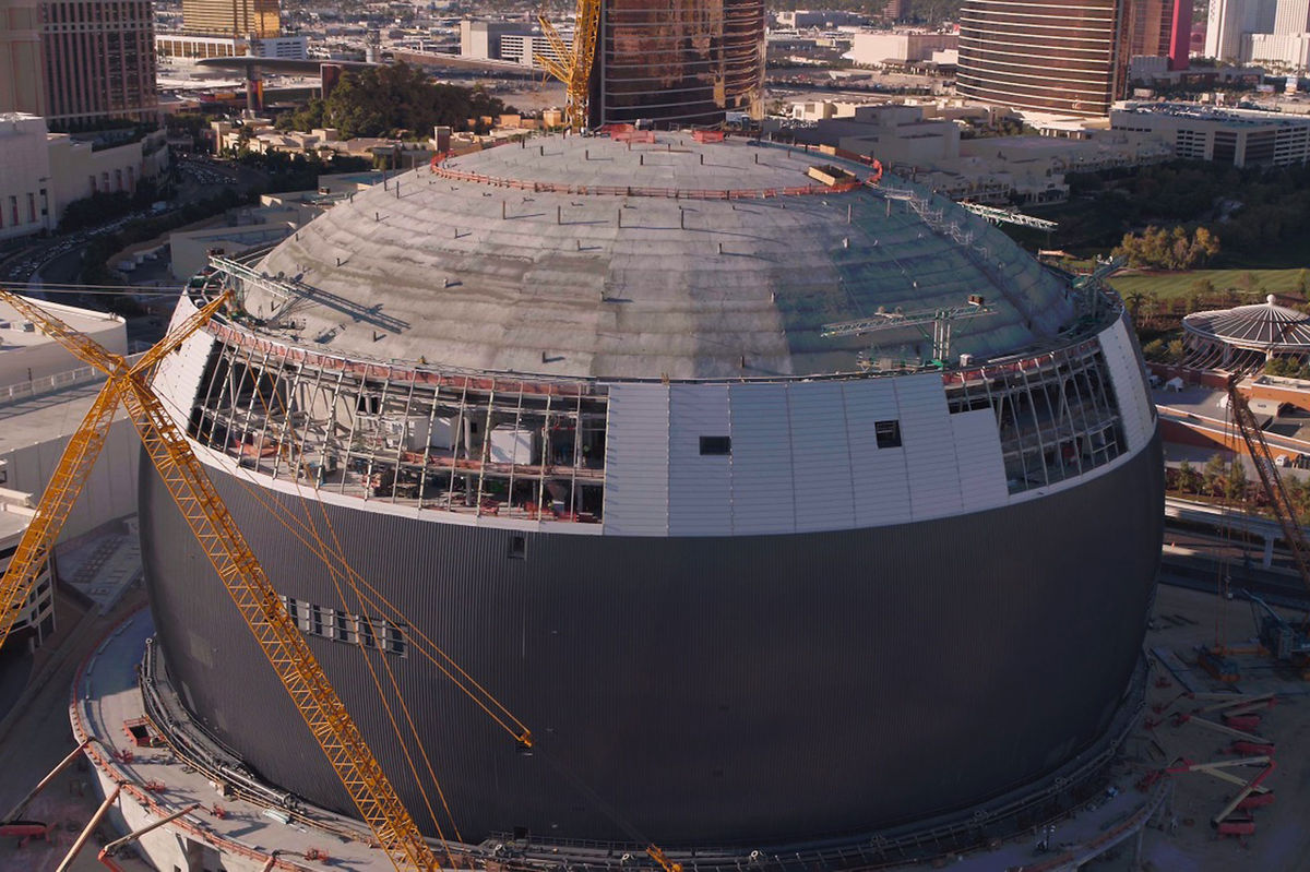 World's Largest Sphere Is Being Built on Las Vegas Strip and It's ...