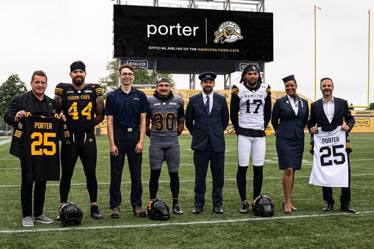 Porter Named Official Carrier of Hamilton Tiger-Cats | TravelPulse
