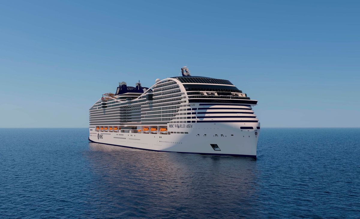 MSC Cruises Opens Bookings for Third World Class Ship, MSC World Asia ...