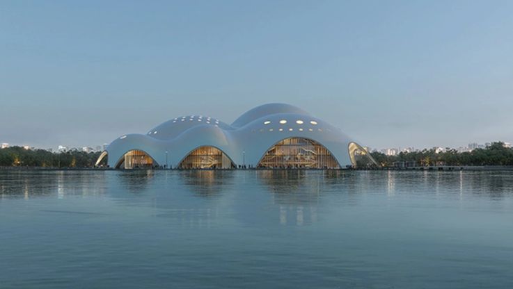 Hanoi’s ‘floating’ Opera House emerges by the lake: Travel Weekly Asia