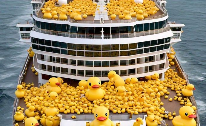 Thousands of ducks swarm cruise ships: Travel Weekly Asia