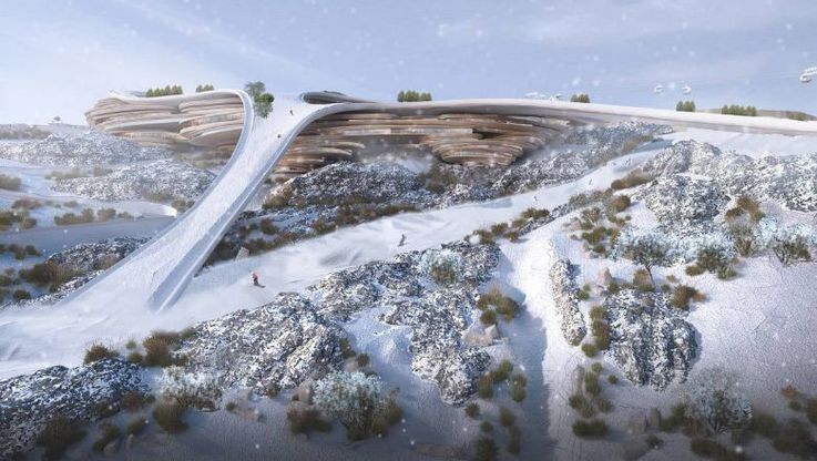 Saudi Arabia makes it snow with $500b mountain tourism destination ...