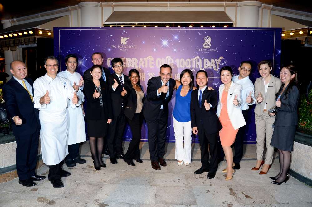 JW Marriott and The Ritz-Carlton Macau celebrate 100 days birthday ...