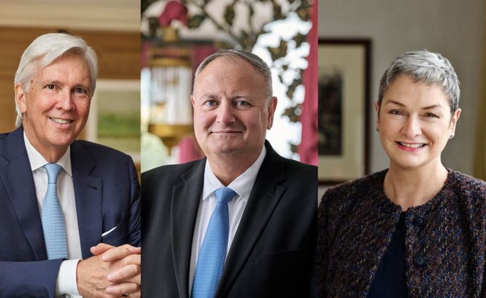 Dynamic trio sets a new course for Dorchester Collection: Travel Weekly ...