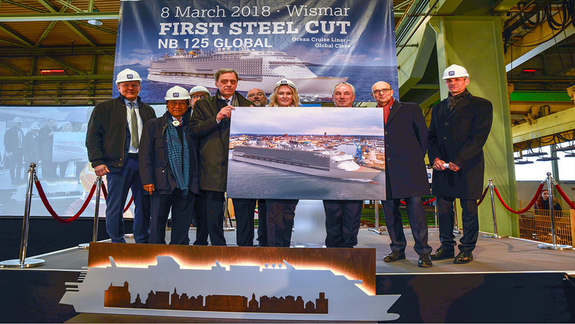 Construction begins for Dream Cruises’ new Global Class ship: Travel ...