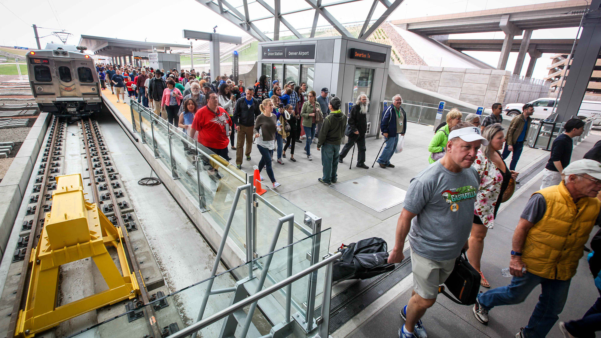 Denver's airport rail line opens: Travel Weekly