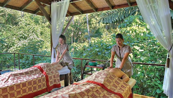 Rainforest relaxation: Travel Weekly