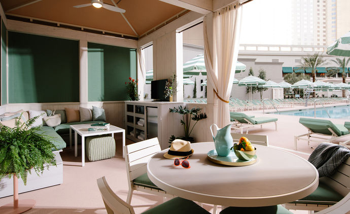 Park MGM's new pool channels the south of France: Travel Weekly