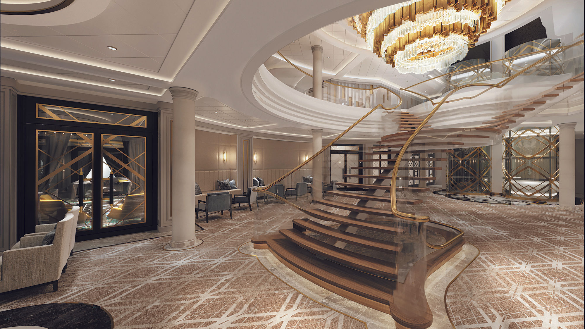 Regent unveils interior details of Seven Seas Splendor: Travel Weekly