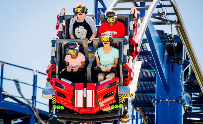 Legoland Florida launches kid-friendly virtual-reality coaster: Travel ...