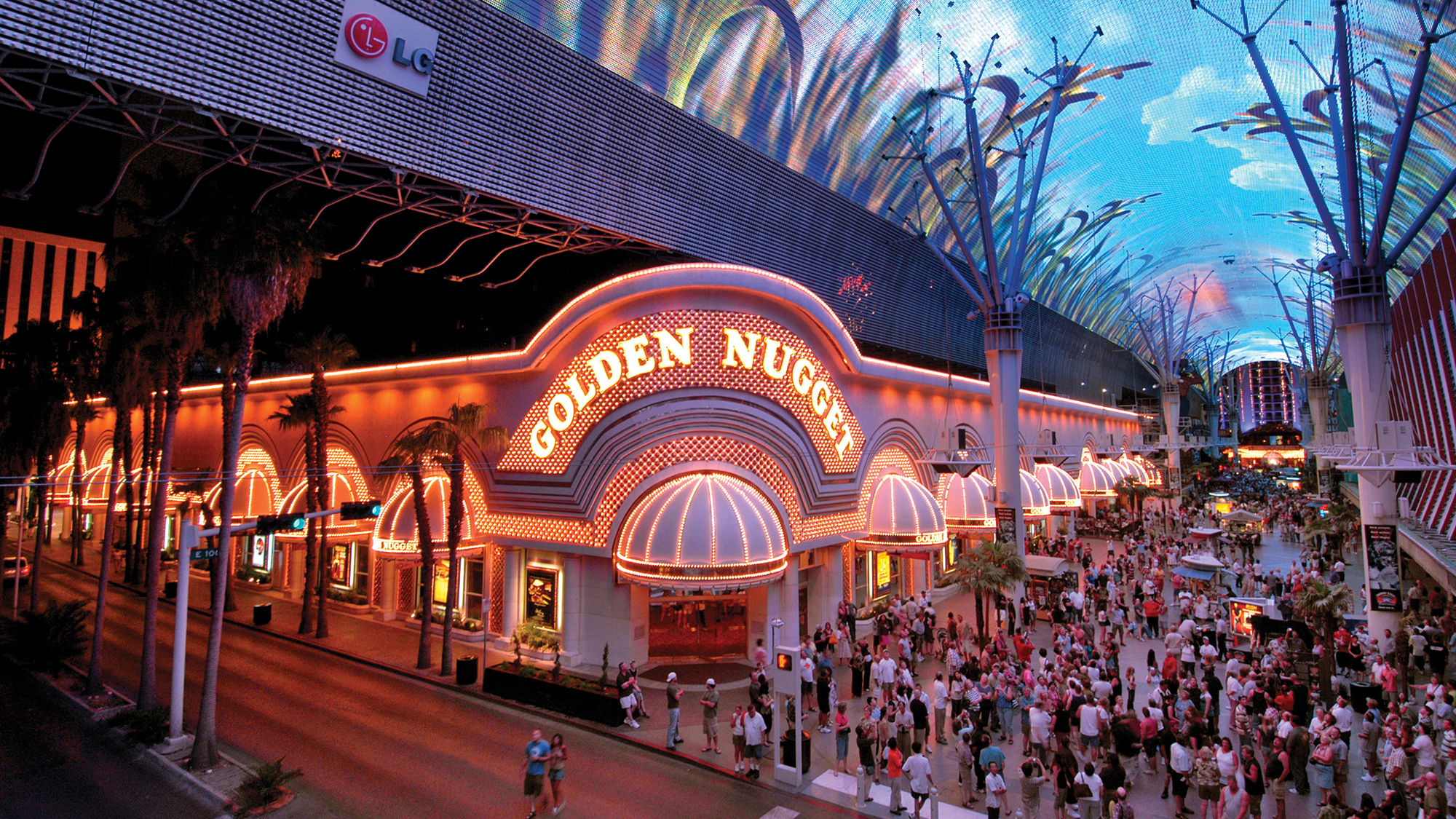Las Vegas' Viva Vision canopy getting a $32M upgrade: Travel Weekly