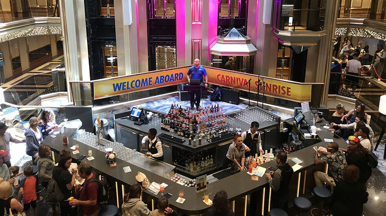 Carnival Sunrise sets sail: Travel Weekly