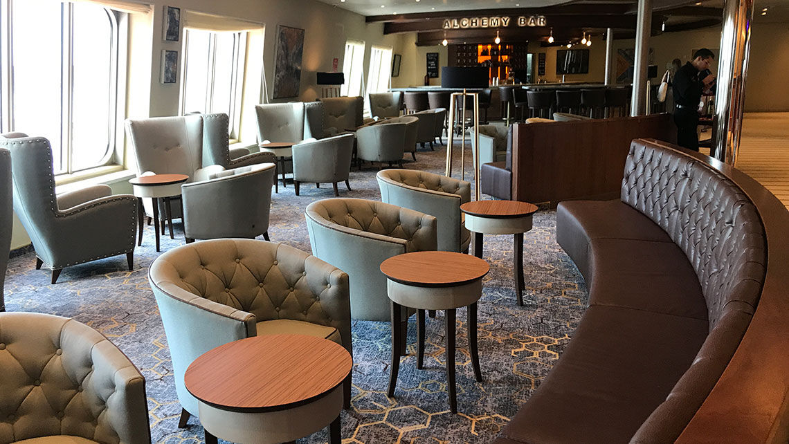 People watching on the Carnival Sunrise: Travel Weekly