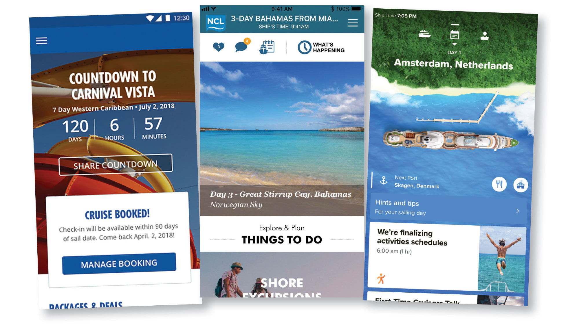 Cruise line apps help get the onboard spending started early: Travel Weekly