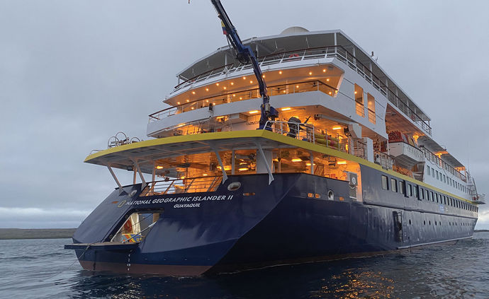 First Call: New comforts on Lindblad's National Geographic Islander II ...