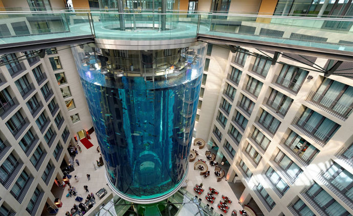 Lobby aquarium bursts at Radisson Collection hotel in Berlin: Travel Weekly