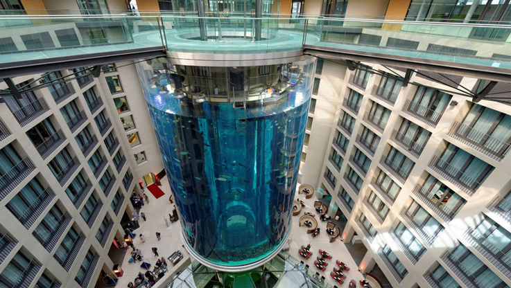 Lobby aquarium bursts at Radisson Collection hotel in Berlin: Travel Weekly