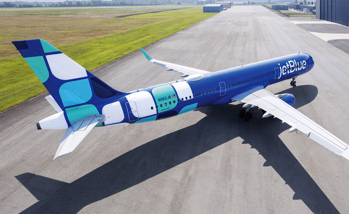 JetBlue unveils new livery: Travel Weekly