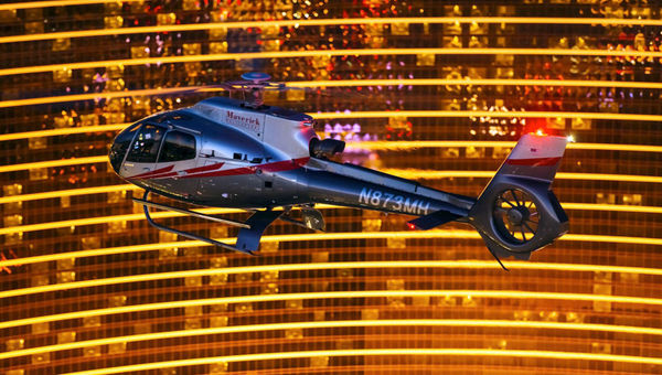 Maverick Helicopters offering tours high above Las Vegas Grand Prix ...