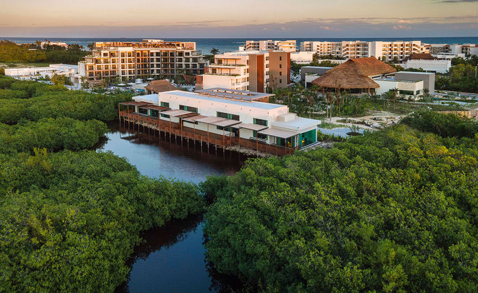 On the Riviera Maya, the Ventus Ha' resort puts an emphasis on the ...