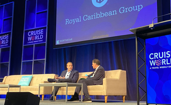 Royal's Jason Liberty pumps up private islands at CruiseWorld: Travel ...