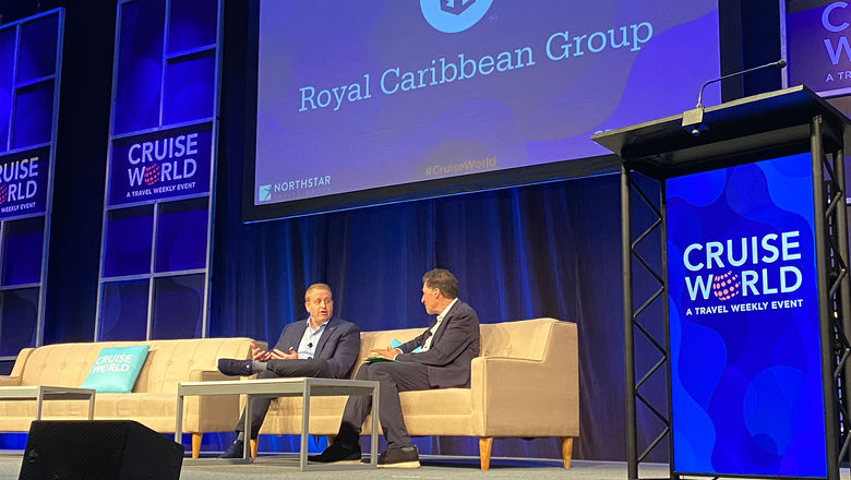 Royal's Jason Liberty pumps up private islands at CruiseWorld: Travel ...