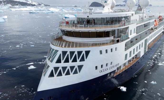 Former Vantage ship Ocean Explorer will sail Antarctica cruises for ...
