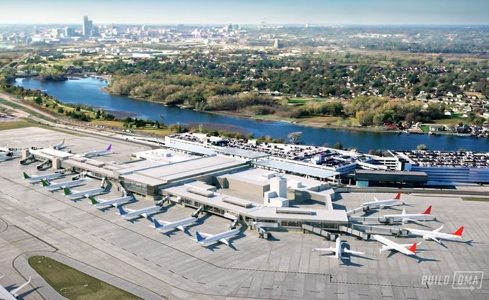 Omaha's Eppley Airfield unveils $950 million expansion: Travel Weekly