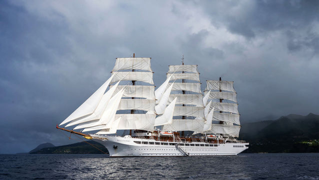 The romance of the Sea Cloud Spirit, from sail to (plush) stateroom to ...