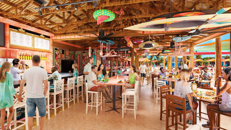 Carnival reveals dining details for private destination Celebration Key ...